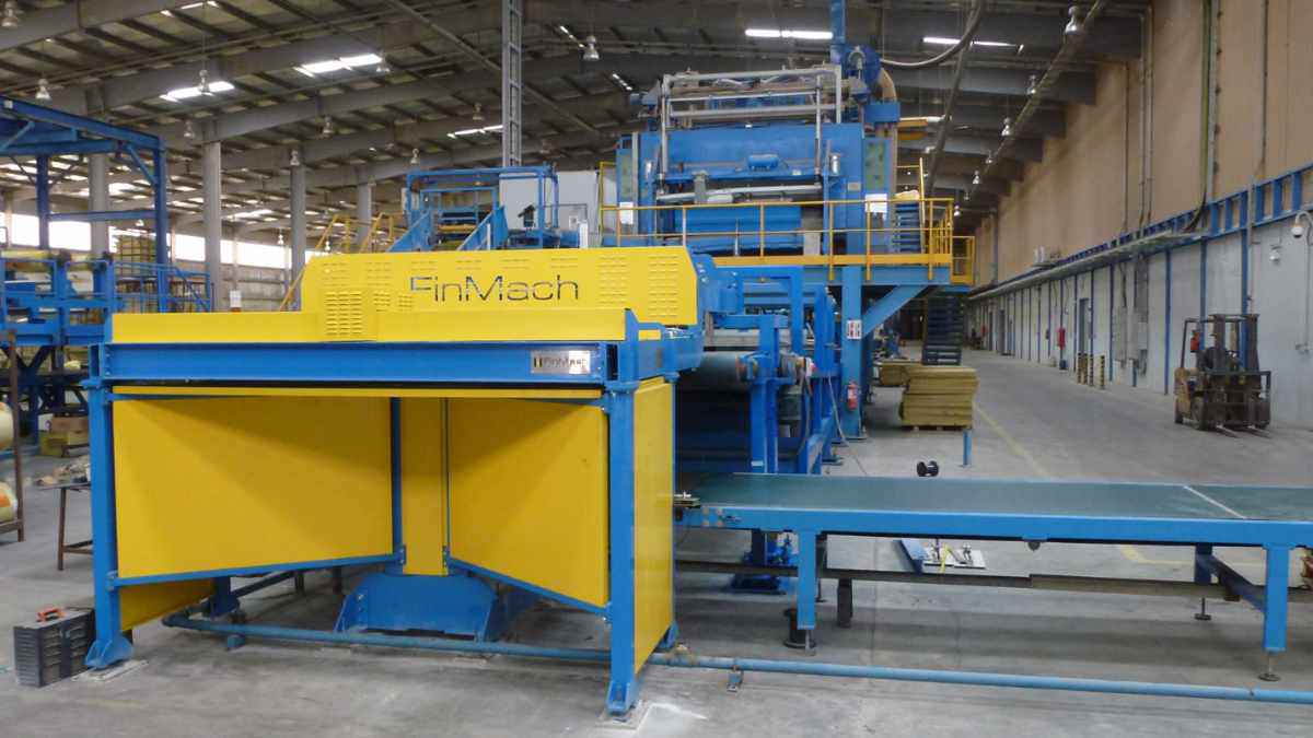 Rock Wool Stacking machines and packing machines - FinMach
